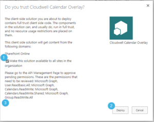 Calendar Overlay - Cloudwell